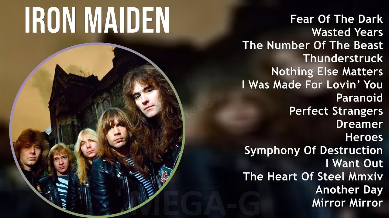 Iron Maiden MIX Best Songs ~ 1970s Music So Far Top Heavy Metal ...