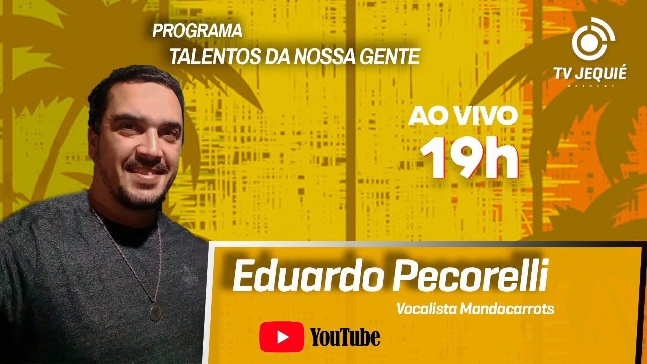 Eduardo Pecorelli fala sobre sua carreira musical - YouTube