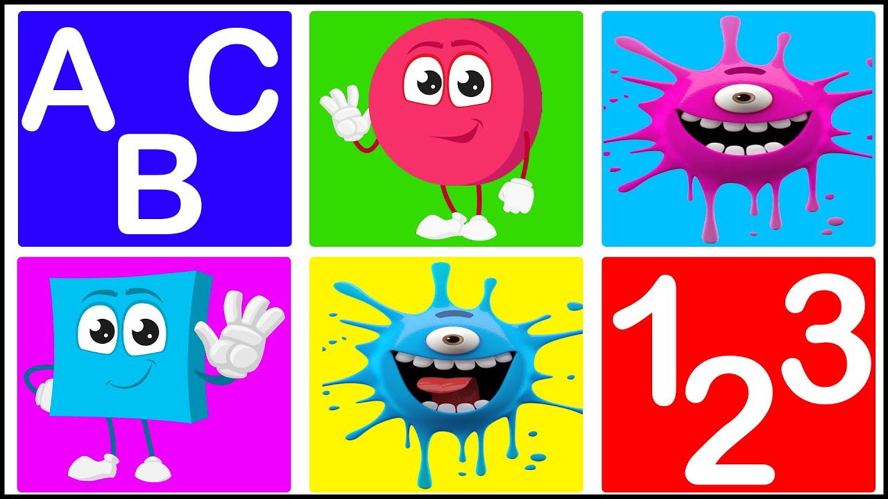 Learn ABC Colors Numbers And More | Best Learning Videos For ...