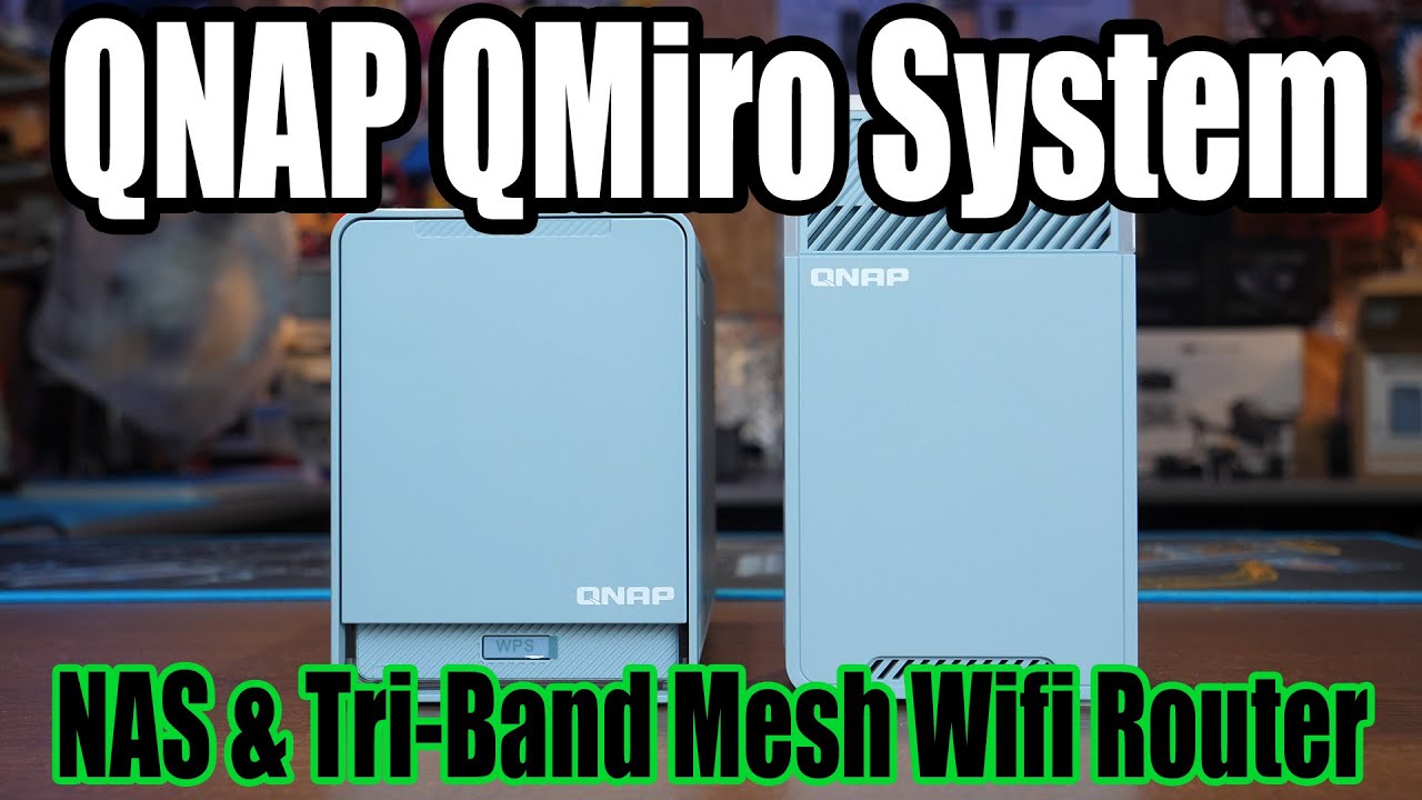 QNAP QMiroPlus-201W NAS & Tri-Band Mesh WiFi Router Review - YouTube