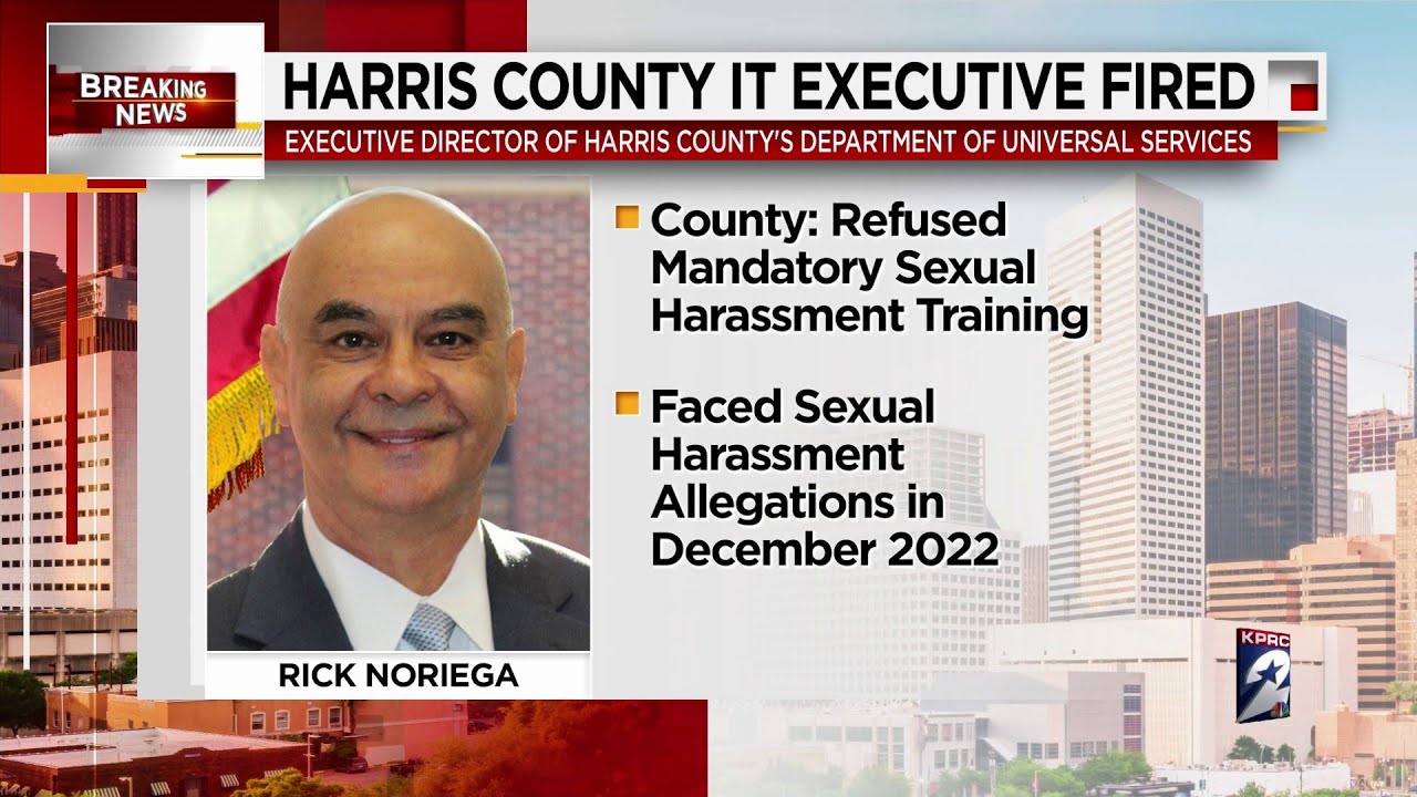 Harris County IT executive fired - YouTube