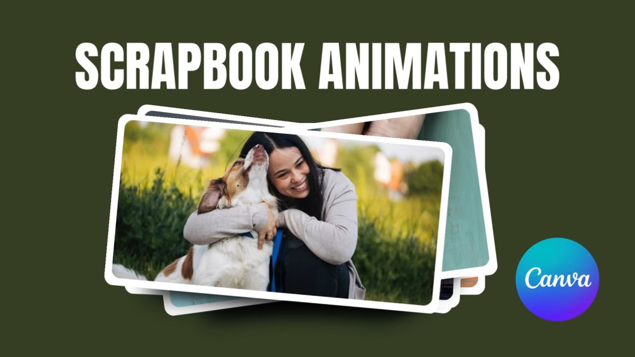 Scrapbook Magic: Animated Designs in Canva Tutorial! - YouTube