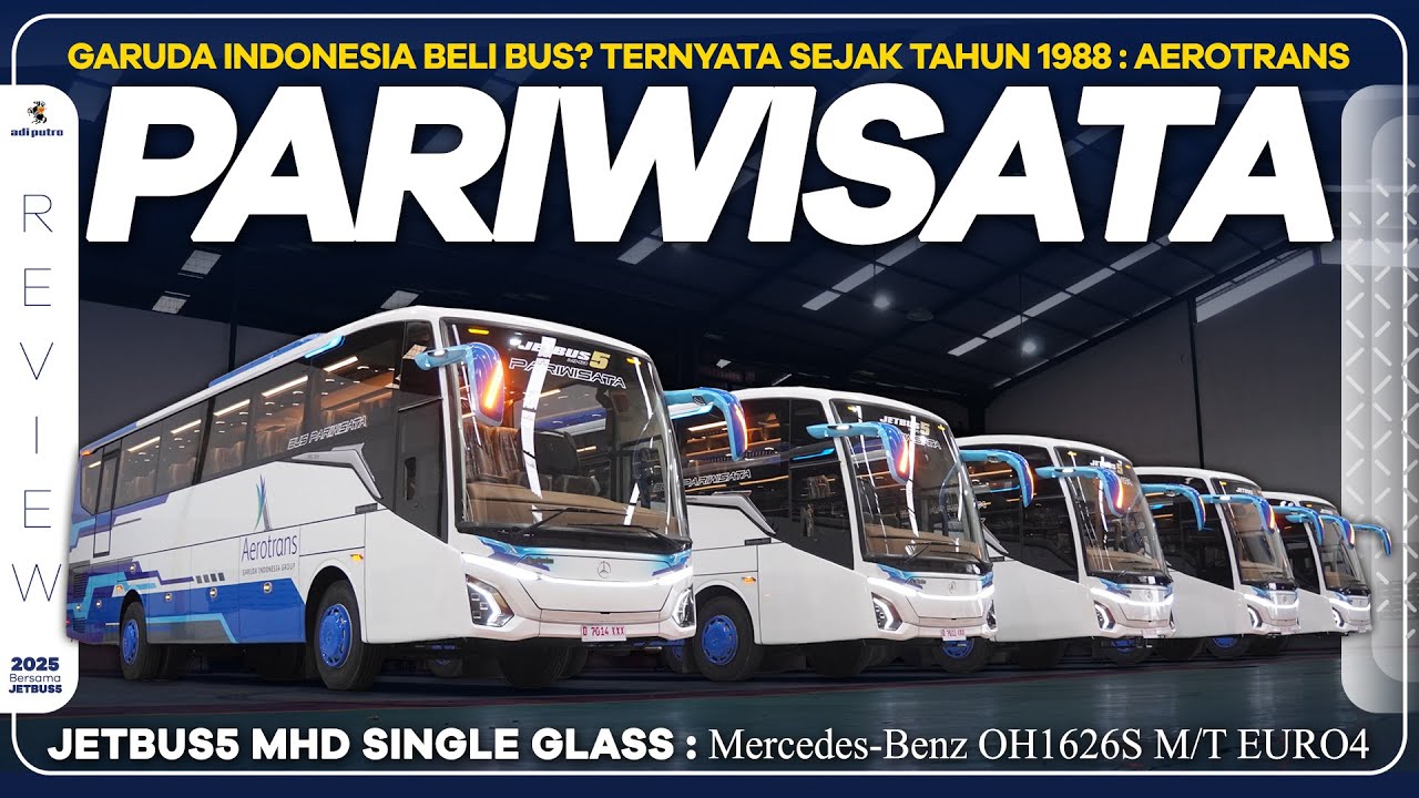 Garuda Indonesia Beli Bus? Ternyata Sejak Tahun 1988 - PO AEROTRANS ...