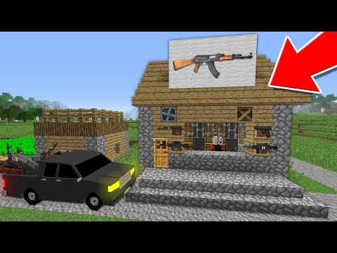 1000$ SİLAH DÜKKANI - Minecraft