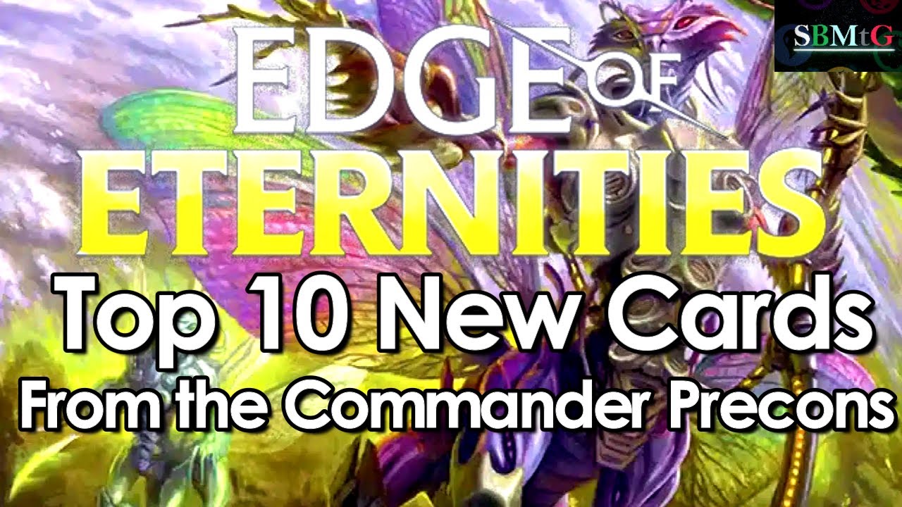 Top 10 New Cards from Edge of Eternities Commander Precons | Mtg - YouTube