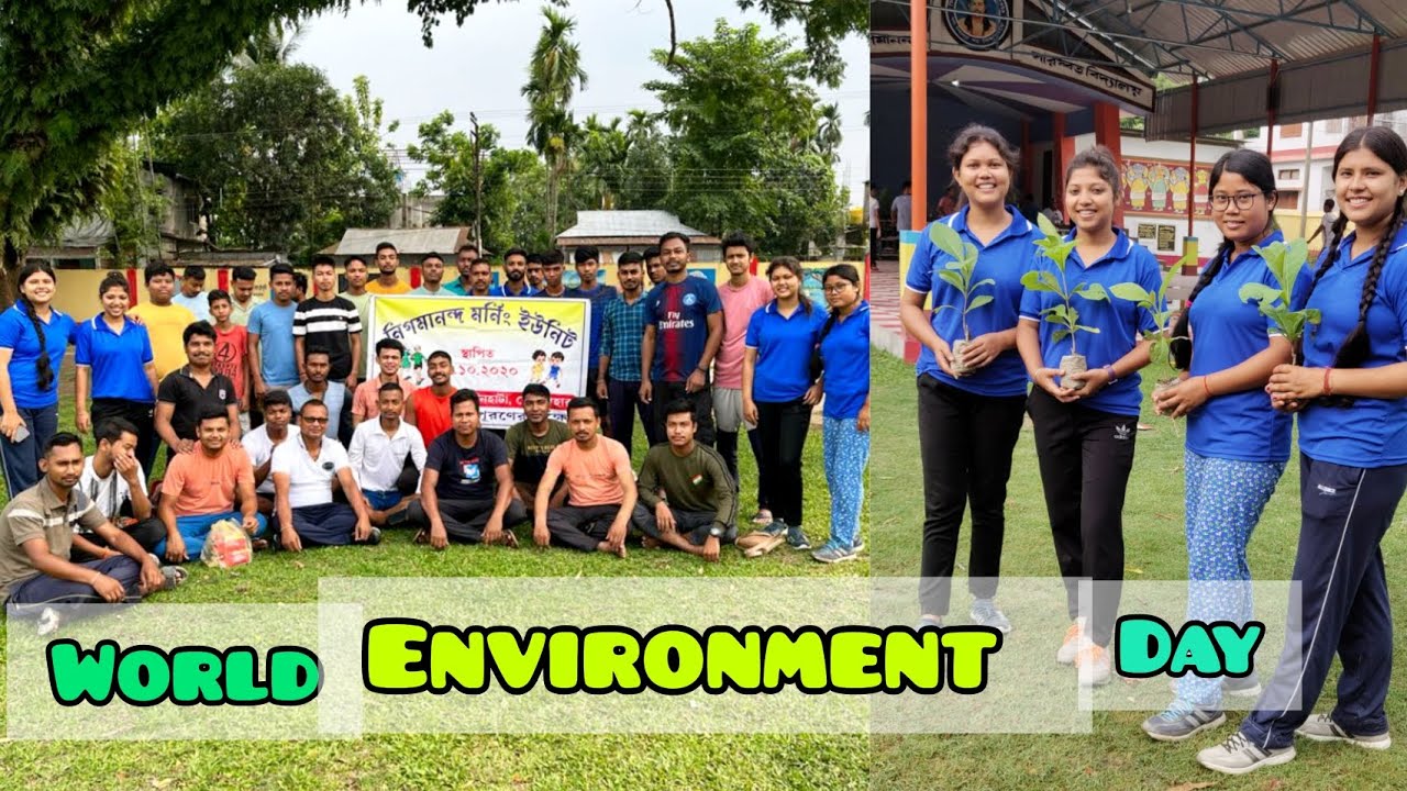 World Environment Day celebration at our #Nigamnagar Nigamananda ...