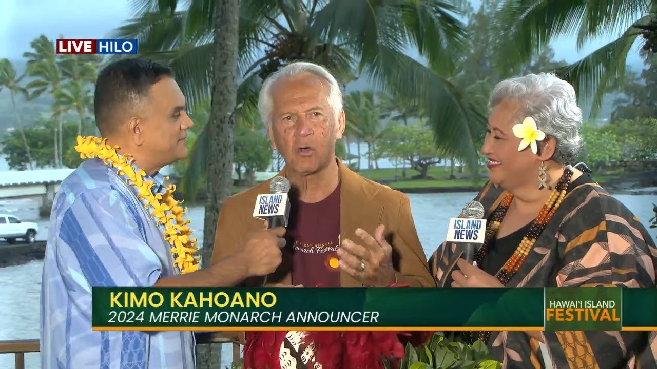 Kimo Kahoano joins Davey D & Lina Girl live from the Merrie Monarch ...