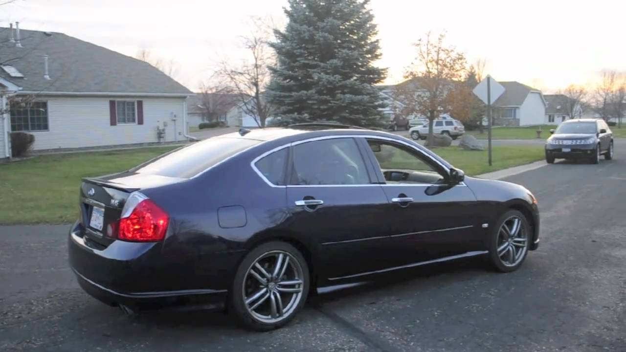 Infiniti M45 Sport Take off - YouTube