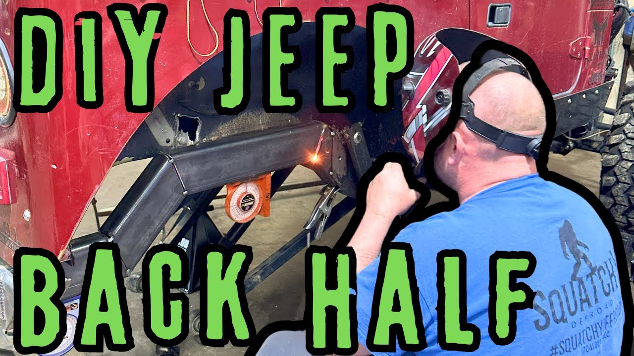 JEEP TJ DIY Back Half Build and Install - YouTube