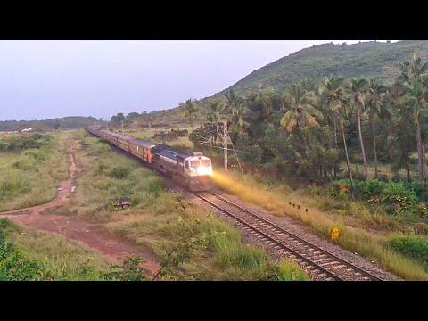 "After 2 Years: Matsyagandha Express Roars with WDP4D EMD Power!" - YouTube