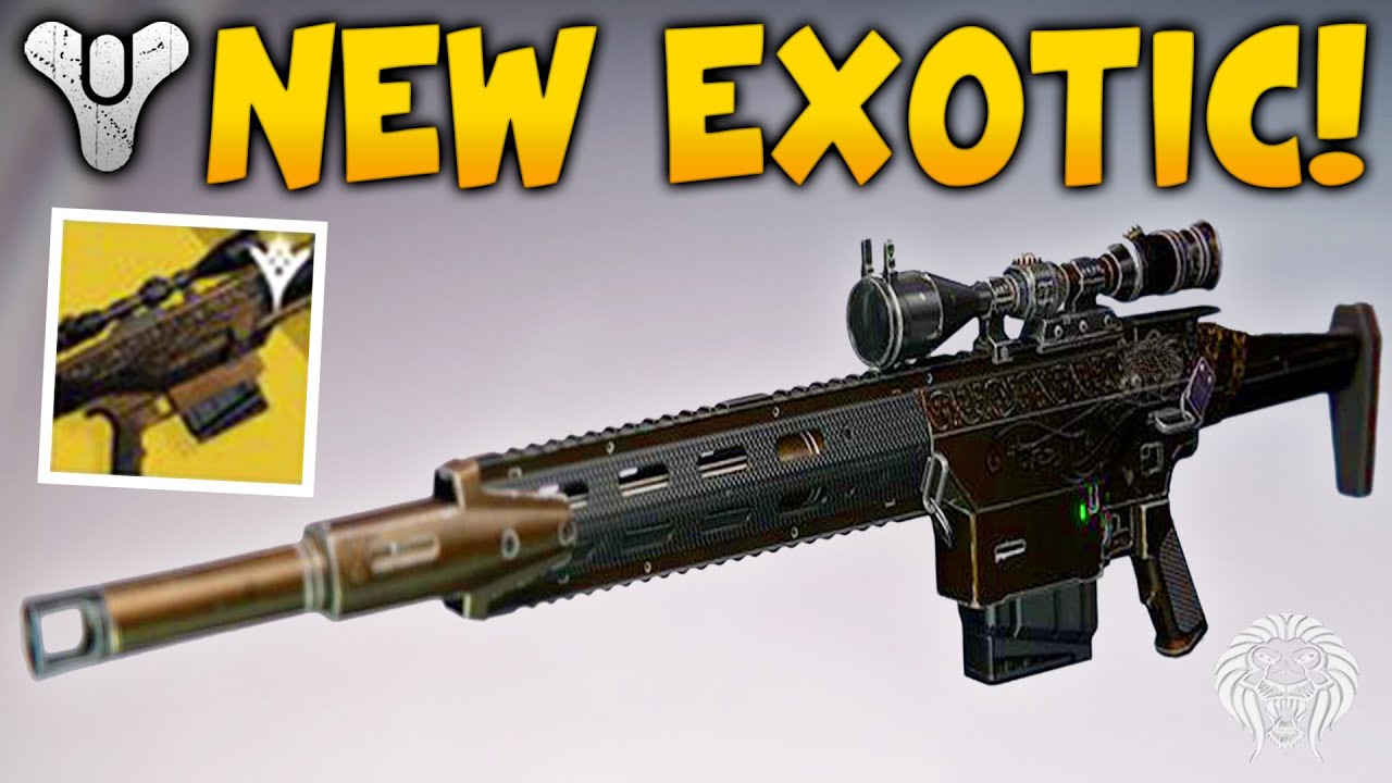 Rifle De Escoteiro Exotico Do Destino Best Auto Rifles Destiny 2
