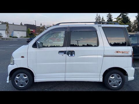 1999 Daihatsu Atari Custom Turbo AT low mileage unicorn - YouTube