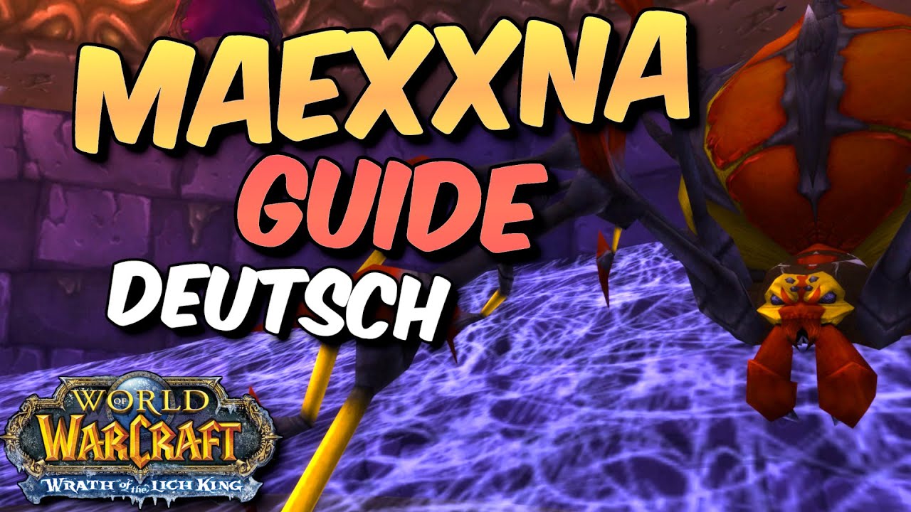 Maexxna in 45 Sekunden | Naxxramas Boss Guide | Wotlk Classic (Deutsch ...