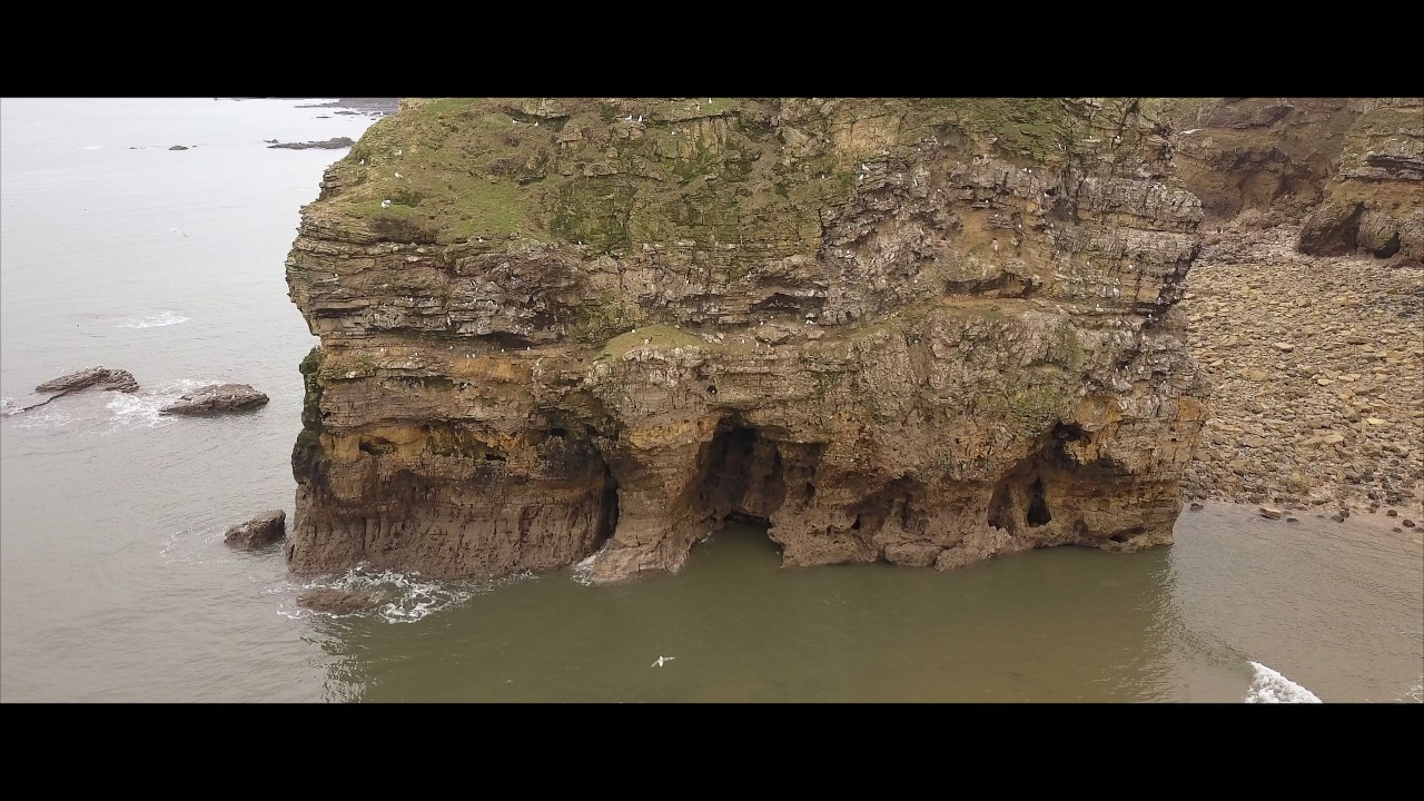 Marsden Grotto - DJI Mavic Pro - 4K - YouTube