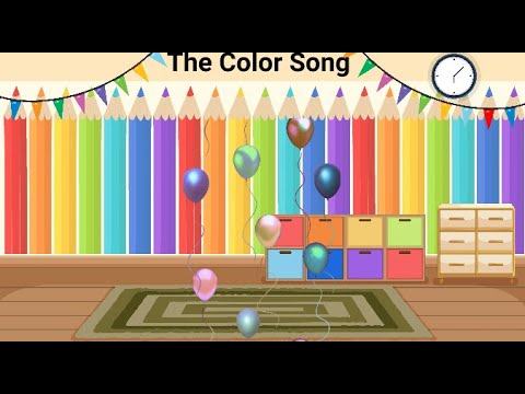 The Colors Song | Learn Colors | Kids Nursery Rhymes | Pre School ...