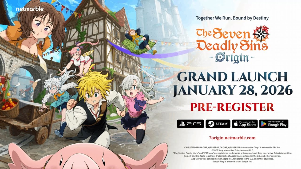 7DS Origin Tokyo Game Show 2025 Trailer The Seven Deadly Sins Origin ...