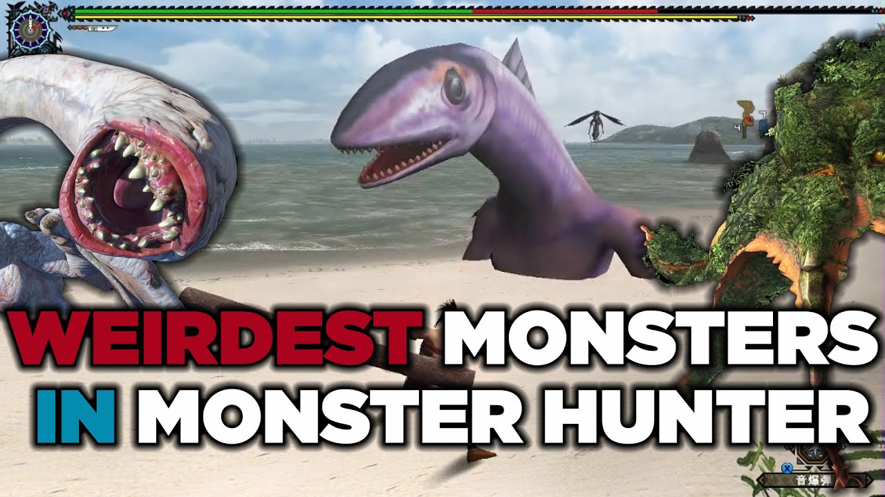 Monster Hunter's Weirdest Monsters - YouTube