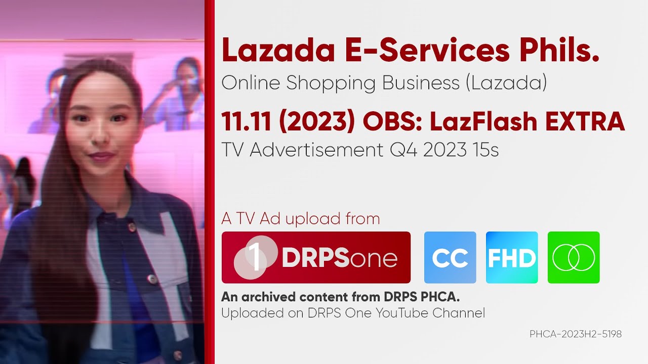 Lazada 11.11 (2023) Biggest Sale TV Ad Q4 2023 15s (Philippines ...