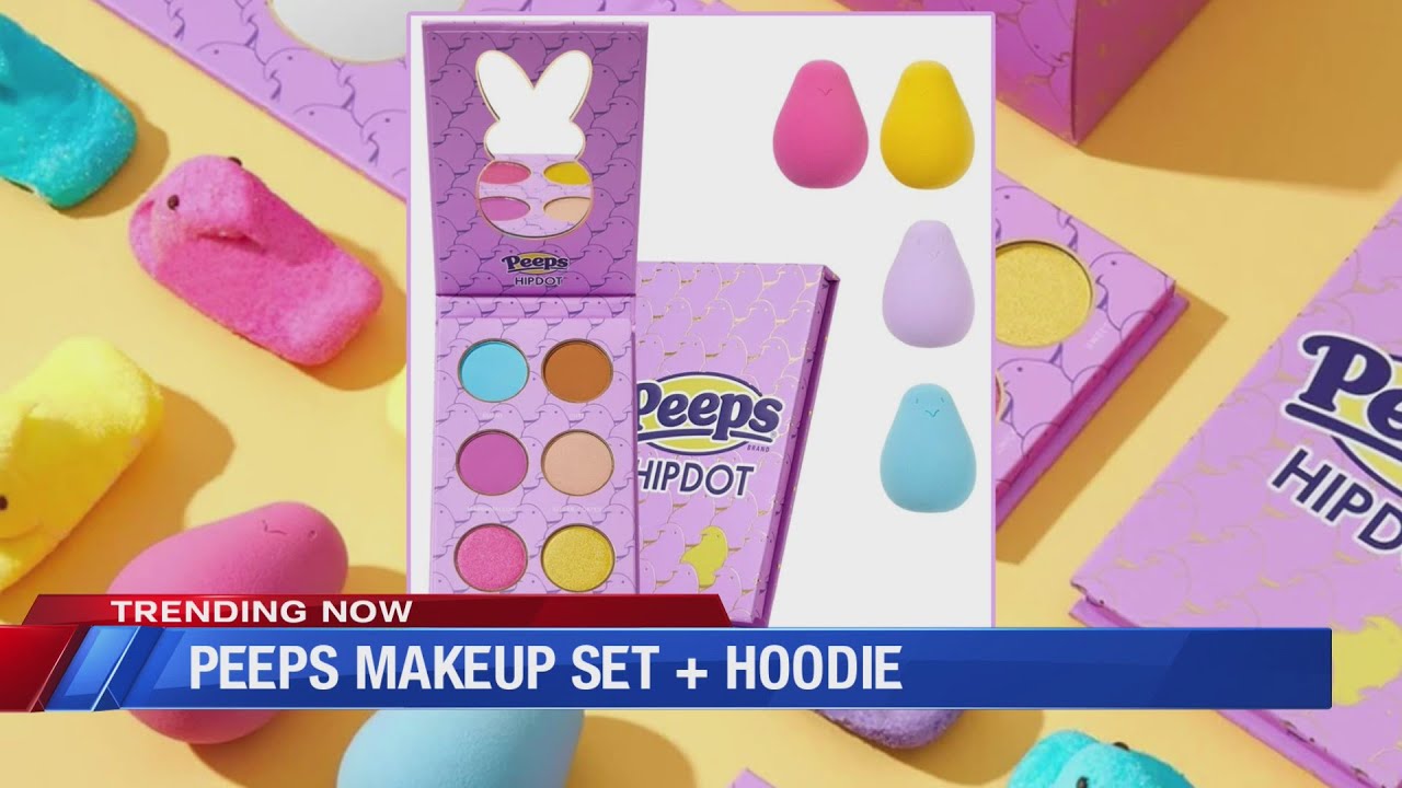 TRENDING: Peeps Makeup + Hoodie - YouTube