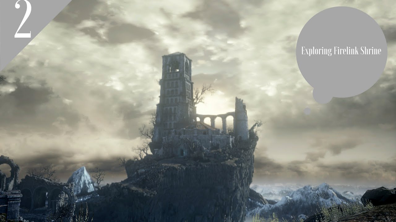 Let's Play Dark Souls 3 - [Part 2] - Exploring Firelink Shrine - YouTube