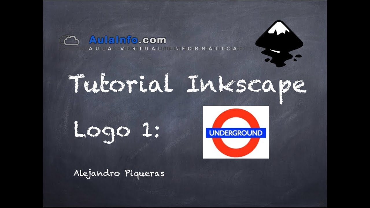 Tutorial Inkscape. Logo 1: Underground - YouTube
