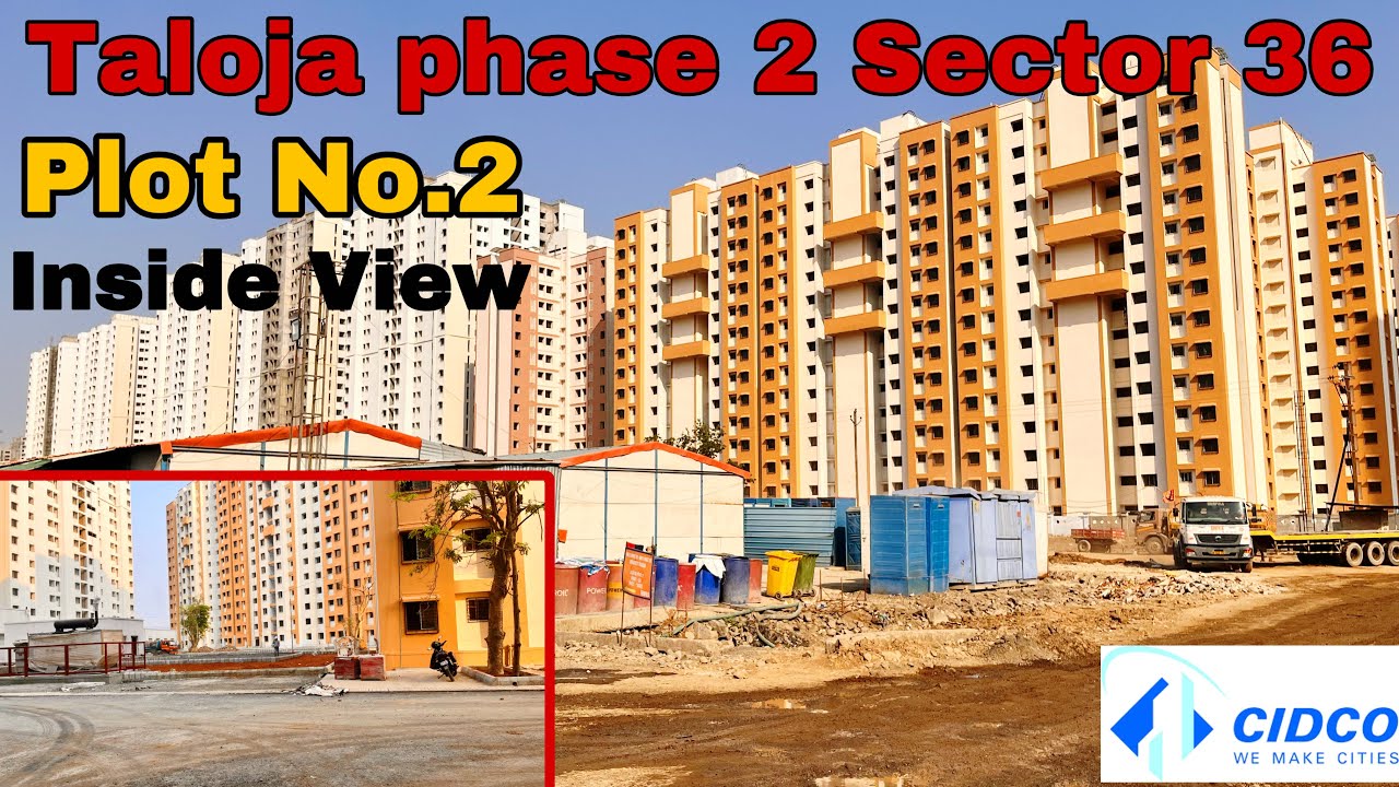 Taloja phase 2 sector 36 plot mo 2 current status inside view new ...