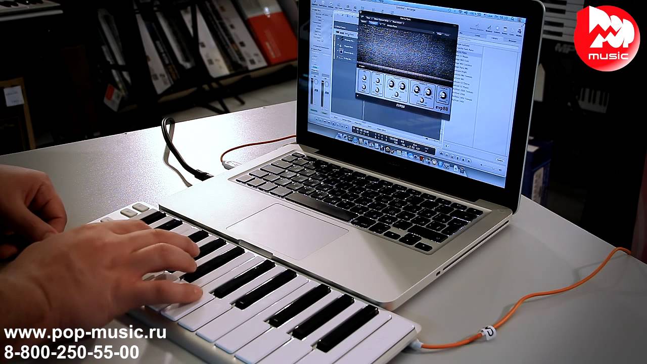Миди клавиатура CME XKEY - YouTube