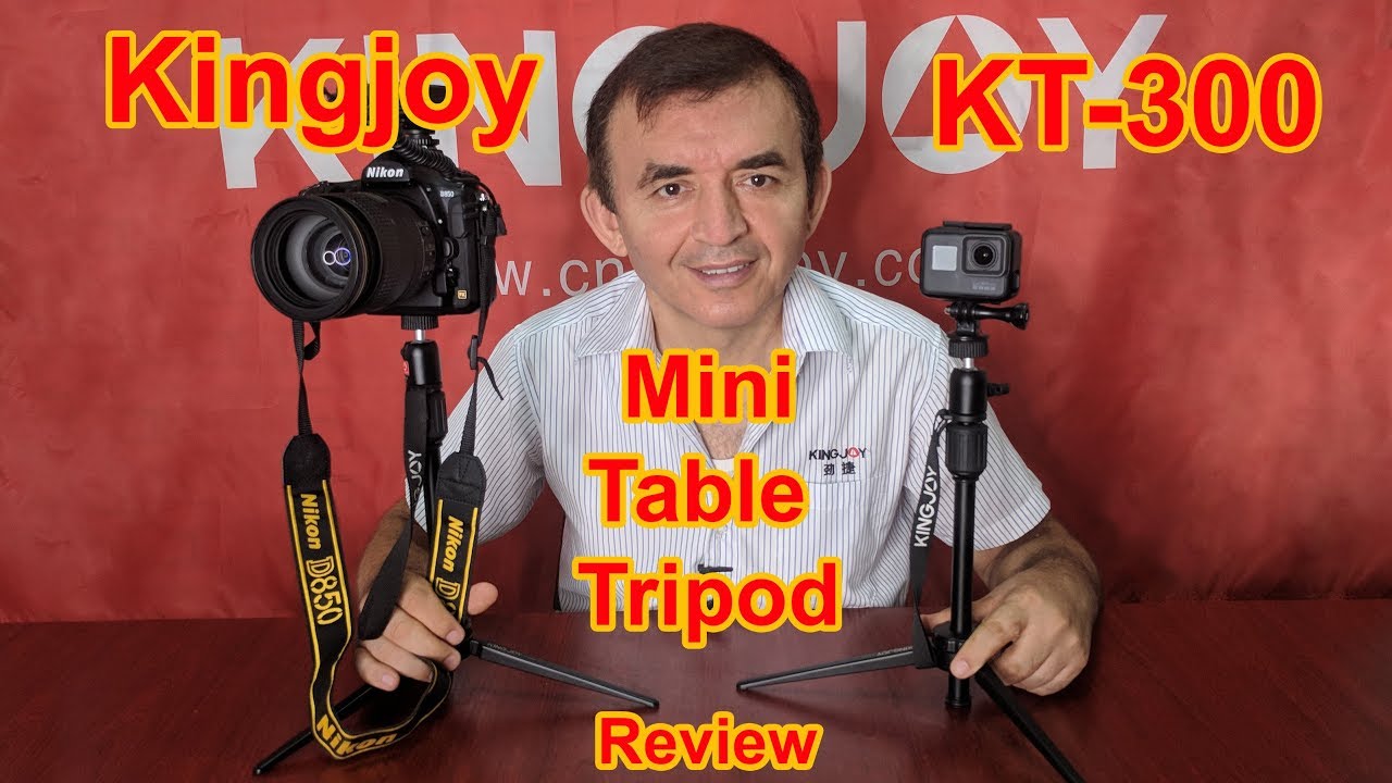 Kingjoy KT-300 Mini Table Tripod Review for Travellers - YouTube