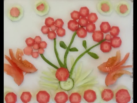Salad Decoration KV IIT Ropar - YouTube