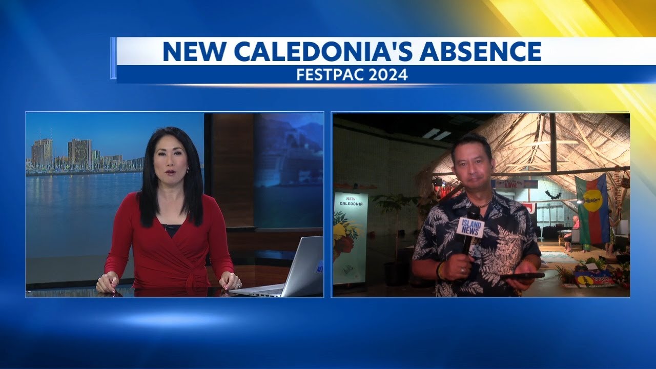 New Caledonia Absent From FestPAC - Guam Delegate Kaity Ngeremokt with ...