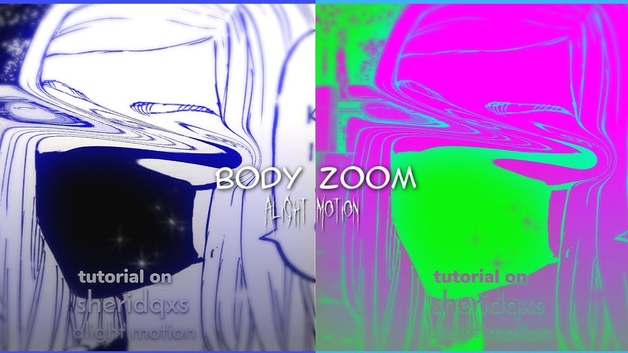tutorial on body zoom in alight motion|alight motion - YouTube