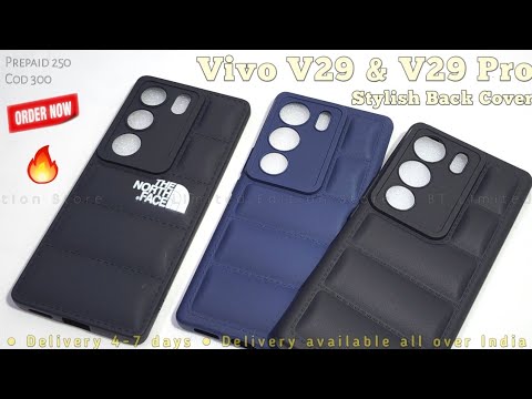Vivo V29 & V29 Pro Stylish Back Cover | Vivo V29 & V29 Pro Silicon Back ...