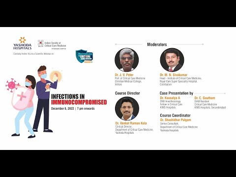 Webinar: Infections In Immunocompromised | MasterClass in Critical Care ...