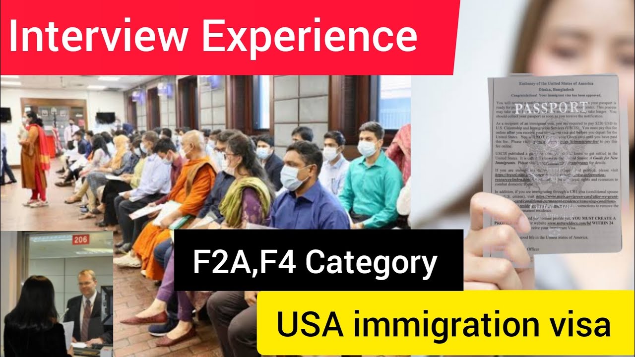 My USA visa interview Experience F1,F2A,F2B,F3,F4. #usavisaupdate # ...