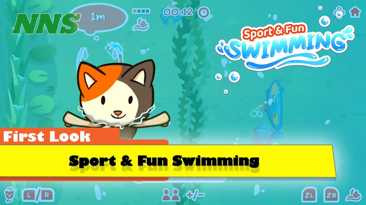 First Look At Sport & Fun: Swimming on Nintendo Switch! - YouTube