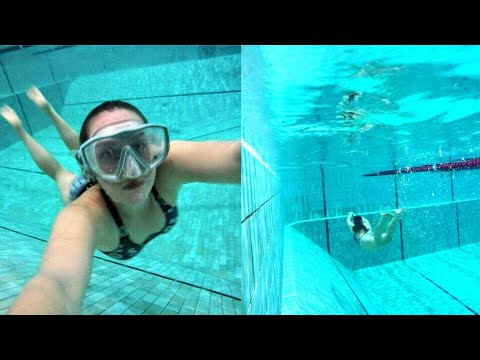 How I Swim Dolphin Laps Underwater - Your Request
