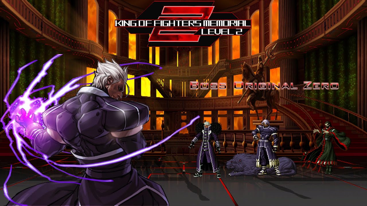 [KOF Memorial Lv.2 Red Edition GamePlay] KOFM Boss Team (Cpu) vs Boss ...