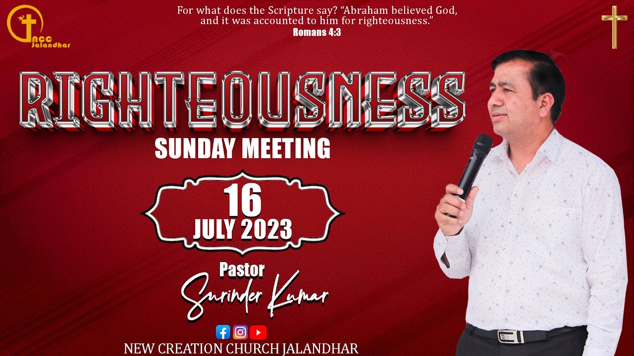 𝐑𝐈𝐆𝐇𝐓𝐄𝐎𝐔𝐒𝐍𝐄𝐒𝐒 𝐒𝐔𝐍𝐃𝐀𝐘 𝐌𝐄𝐄𝐓𝐈𝐍𝐆 || 𝐏𝐀𝐒𝐓𝐎𝐑 𝐒𝐔𝐑𝐈𝐍𝐃𝐄𝐑 𝐊𝐔𝐌𝐀𝐑 𝐀𝐍𝐃 𝐏𝐀𝐒𝐓𝐎𝐑 ...