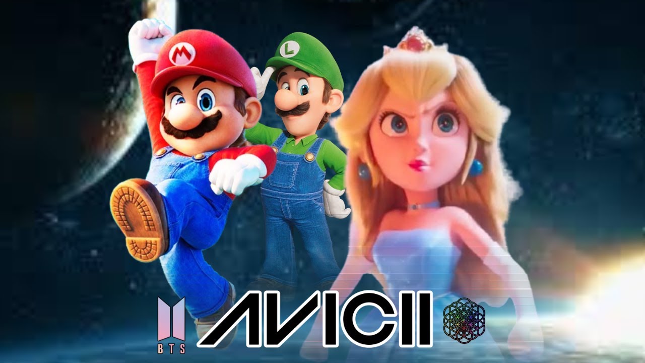 La película de Súper Mario en Levels in My Universe || Coldplay x BTS x ...