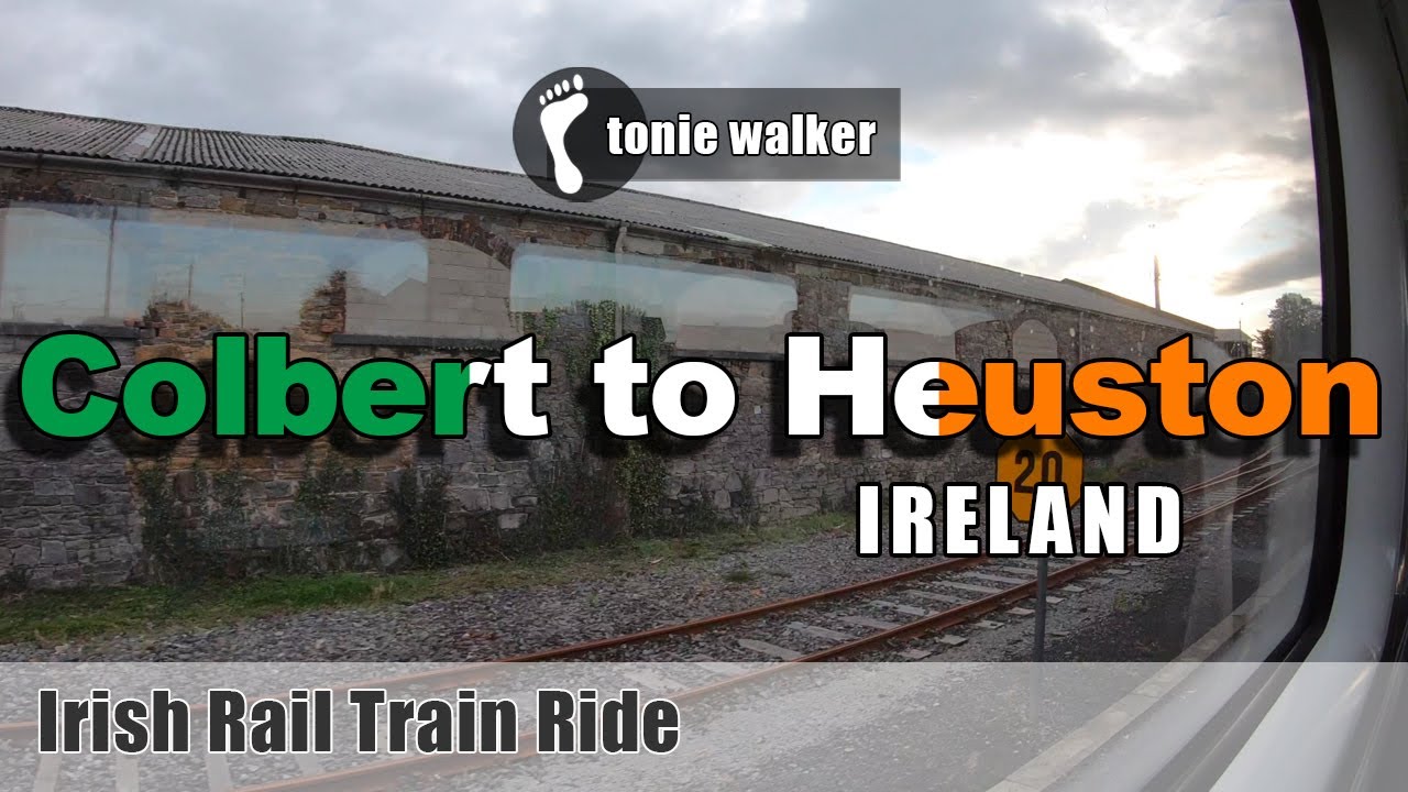 Colbert to Heuston Station Train Ride | Irish Rail | Ireland - YouTube