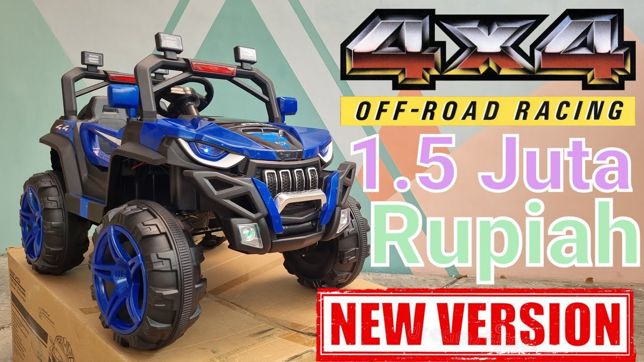 JEEP TRX 37 4WD cuma 1.5juta Mainan Anak Mobil Aki JEEP Electric Kids ...