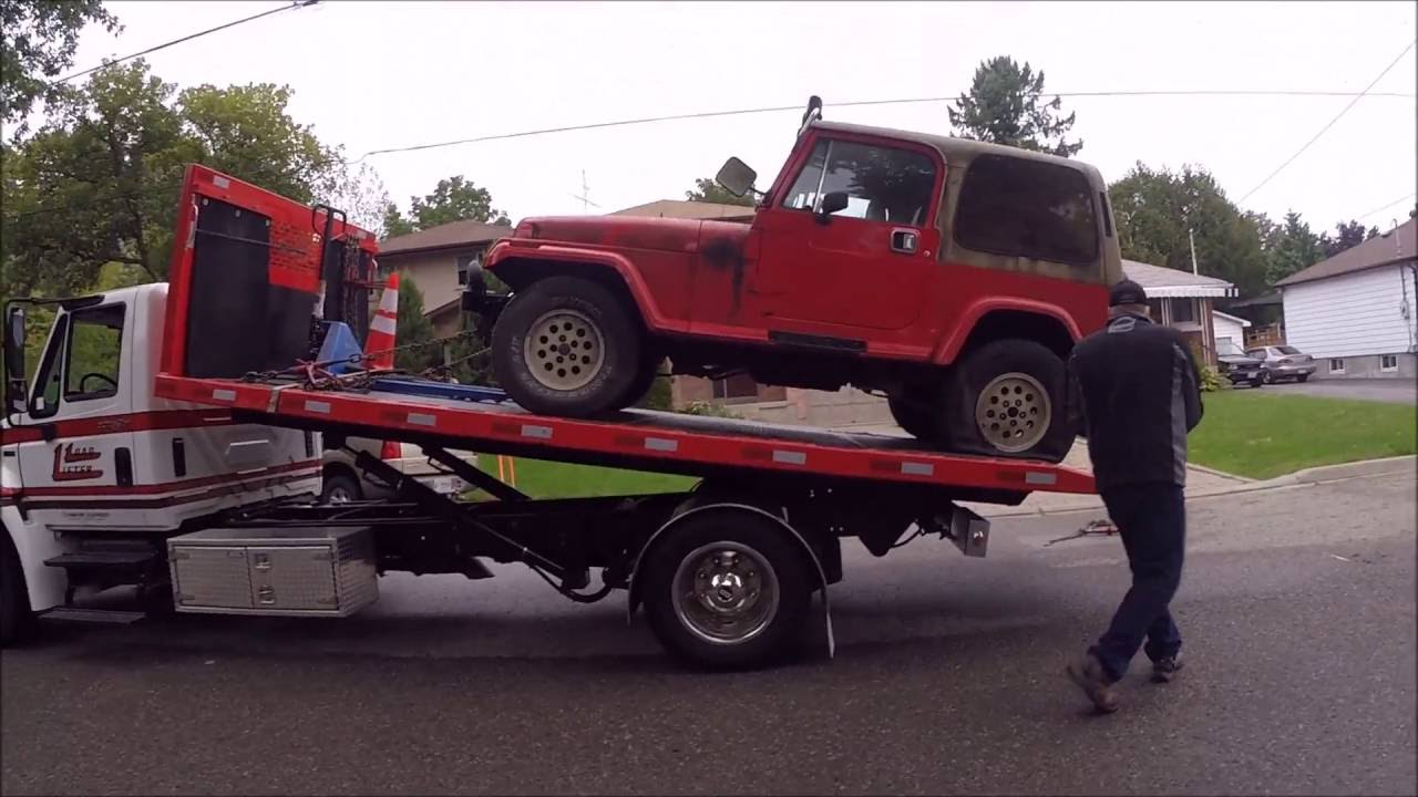 Jeep YJ Loading - YouTube
