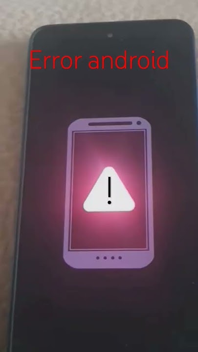 Error android - YouTube