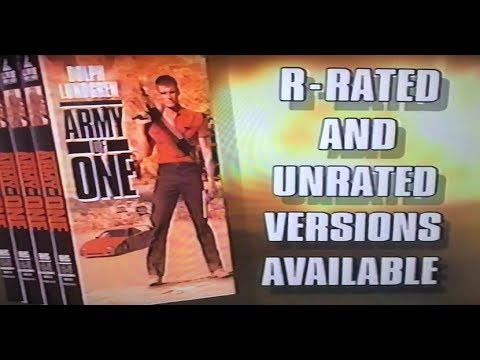 Joshua Tree aka Army of One RARE promo trailer 1994 (VHS SCREENER ...