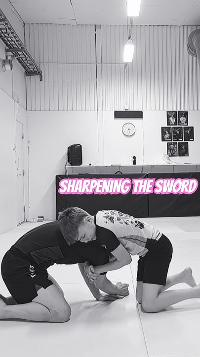 Sharpening the sword 🦁🥷 - YouTube