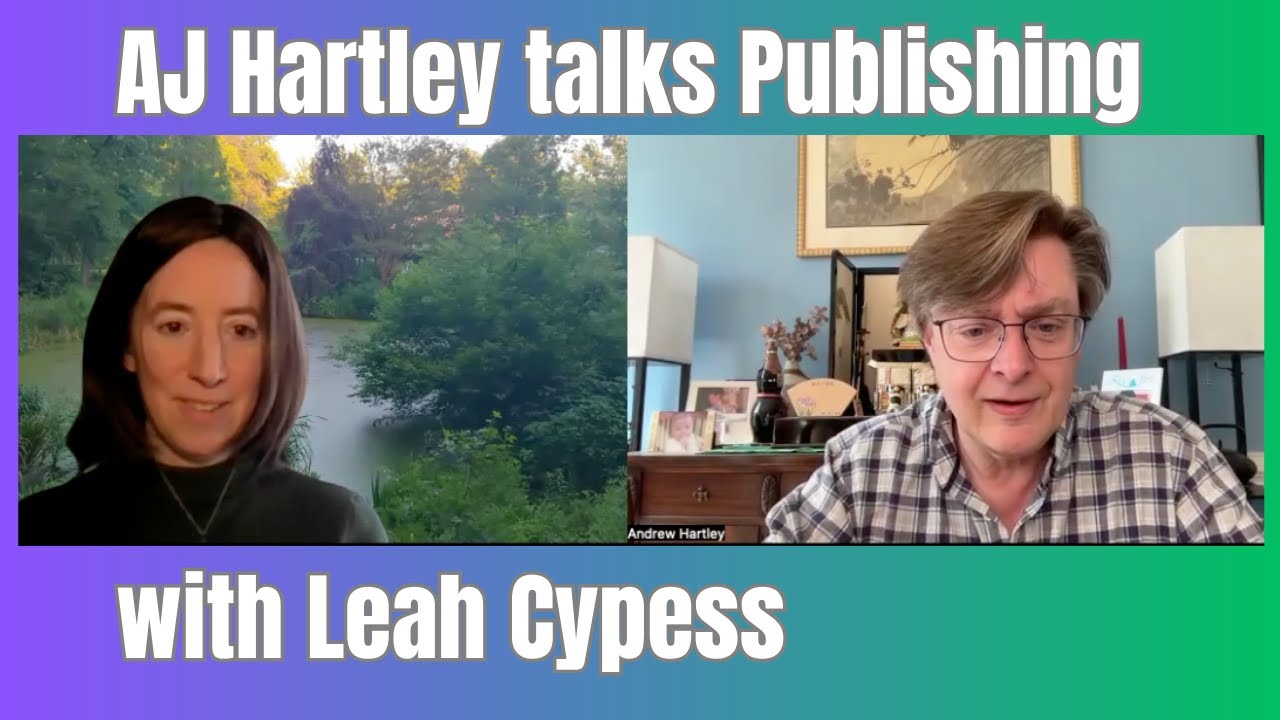 AJ Hartley talks publishing #5 with Leah Cypess. On publishing fiction ...