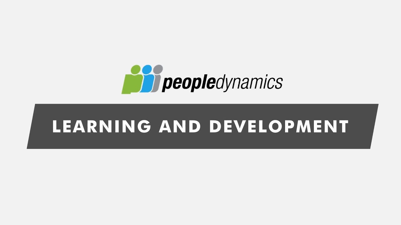 Introducing: People Dynamics' Learning and Development - YouTube
