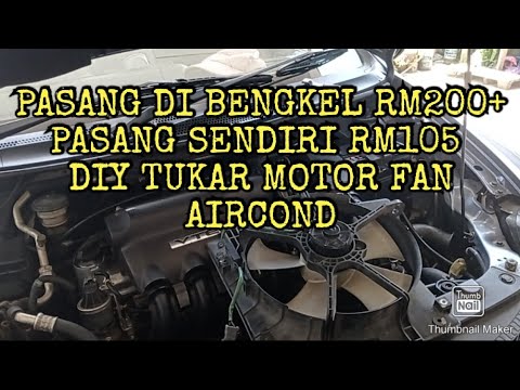 PROJEK DIY PASANG MOTOR KIPAS AIRCOND HONDA CITY 2006. LEBIH JIMAT DAN ...