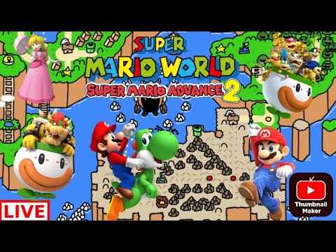 Super Mario Advance 2 Super Mario World Live Stream Part 1 Returning To ...