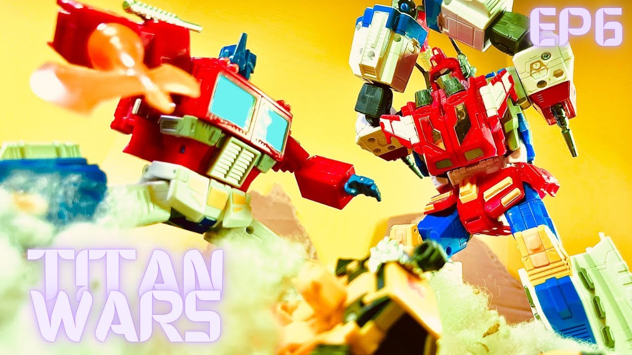 BATTLE FOR THE MATRIX | Optimus vs Star Saber | TITAN WARS EP6 ...